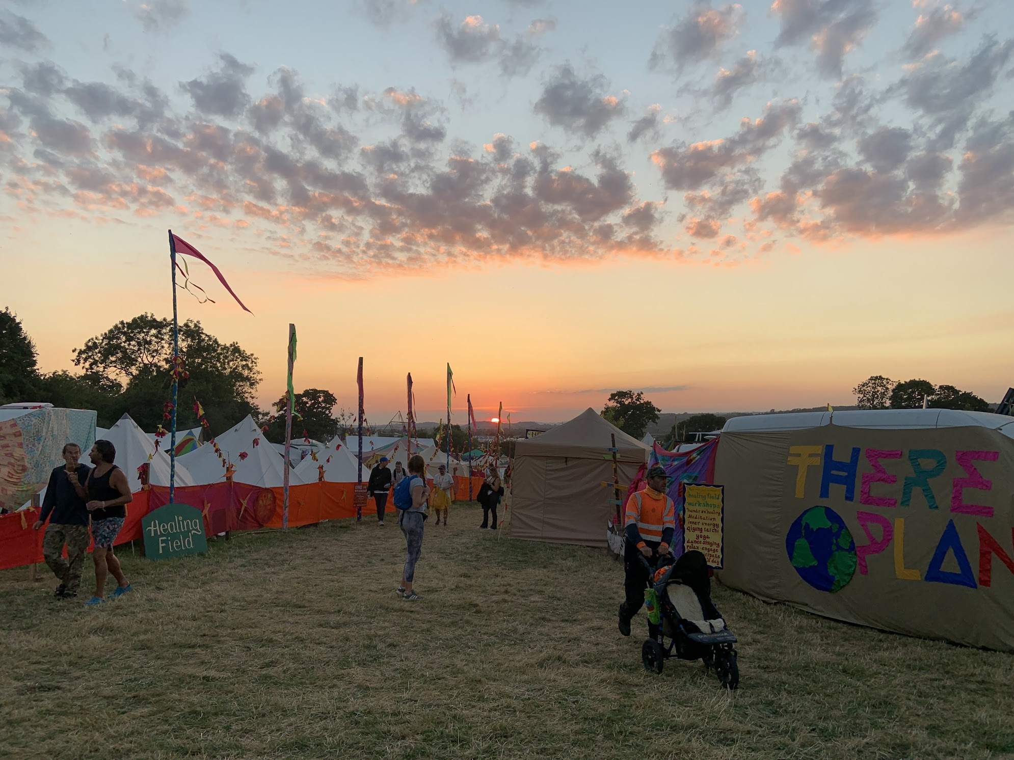 The Healing Fields Glastonbury - Glastonbury Tips